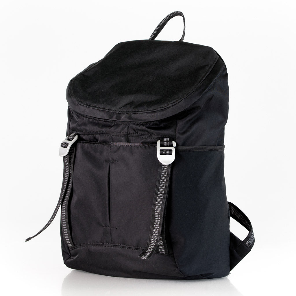 Women's Medium Backpack, 15L, Water-resistant Nylon, Yoga mat straps ...